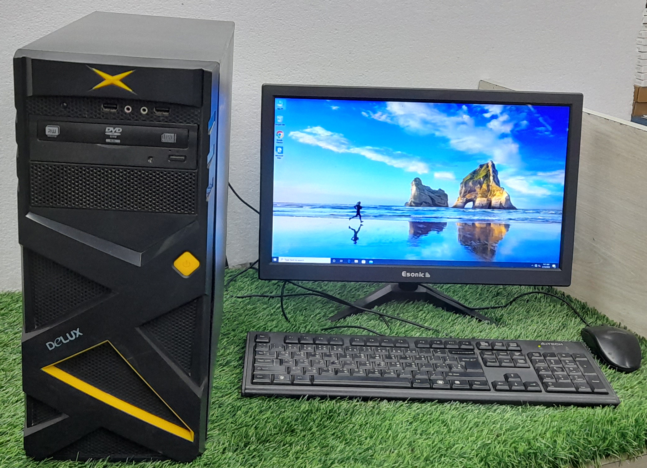 Core i3 4th Gen-Full Computer-19 Inch monitor-128GB SSD-500 HDD-8GB Ram ...